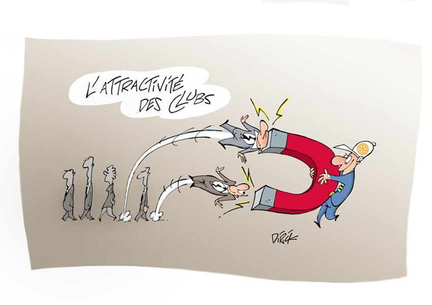 Rotary Mag - UN PLAN D’ACTION POUR RENFORCER L’ATTRACTIVITÉ DES CLUBS